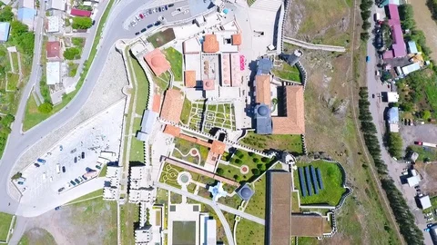 Jakeli Castle medieval castle complex in... | Stock Video | Pond5