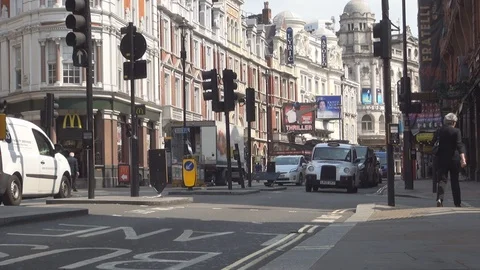 Jam Traffic on London Streets in a Summe... | Stock Video | Pond5