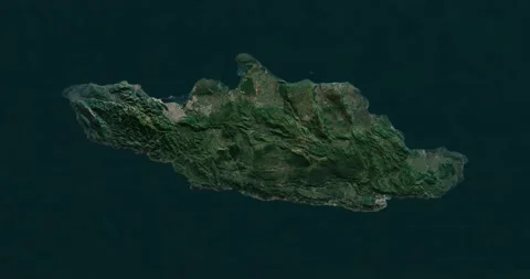 Jamaica map from north to south with 3d ... | Stock Video | Pond5