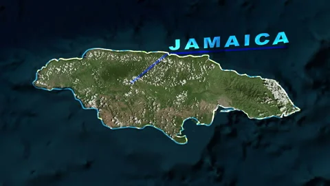 Jamaica World Map | Stock Video | Pond5