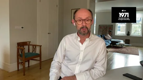 James Gay-Rees about '1971: The Year Tha... | Stock Video | Pond5