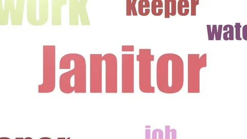 Janitor Background Stock Video Footage | Royalty Free Janitor ...