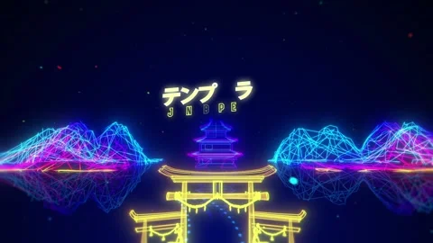 After Effects: Japan - After Effects Colorful Titles #221057533