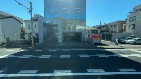 Japan Chiba route bus window view 2023 | Stock Video | Pond5