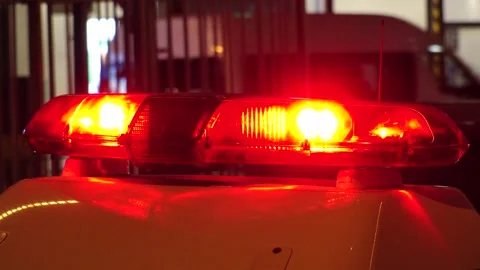 JAPAN : Close up shot of red rotating be... | Stock Video | Pond5