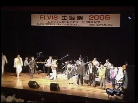 JAPAN: Elvis Presley fans and impersona... | Stock Video | Pond5