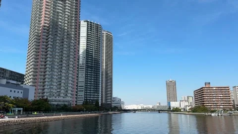 Japan High-rise condo Tokyo Shinonome 20... | Stock Video | Pond5