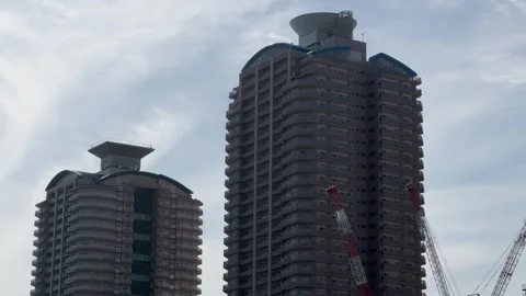 Japan High-rise condo Tokyo Shinonome 20... | Stock Video | Pond5