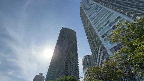 Japan High-rise condo Tokyo Shinonome 20... | Stock Video | Pond5