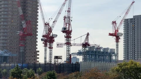 Japan High-rise condo Tokyo Shinonome 20... | Stock Video | Pond5