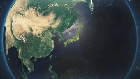 Earth Japan Stock Video Footage | Royalty Free Earth Japan Videos | Pond5