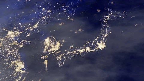 Japan Map Stock Footage ~ Royalty Free Stock Videos | Page 2