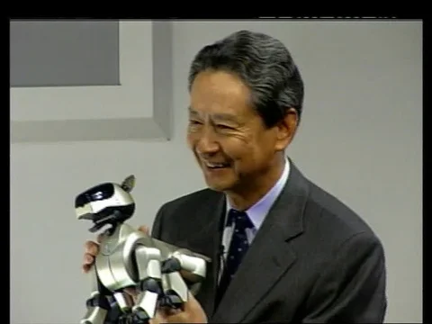 JAPAN: SONY UNVEILS NEW ROBOT PET AIBO E... | Stock Video | Pond5