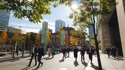 Japanese Businessmen Stock Videos – Royalty-Free HD & 4K Videos | Pond5