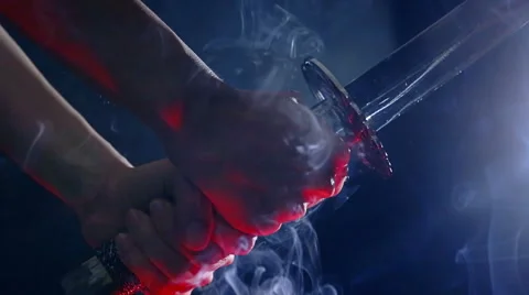 Sword Slash Stock Video Footage | Royalty Free Sword Slash Videos | Pond5