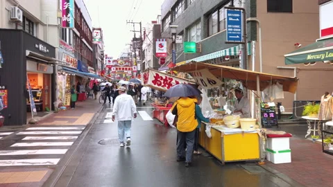 Japanese Market Stall Stock Videos – Royalty-Free HD & 4K Videos