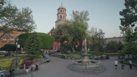 Jardín Zenea Garden Templo de San Franc... | Stock Video | Pond5