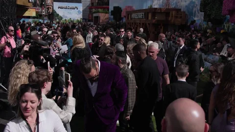 Jason Momoa brings his mother and girlfr... | Stock Video | Pond5