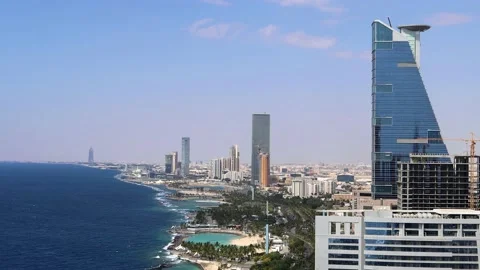 Jeddah Corniche Stock Video Footage | Royalty Free Jeddah Corniche ...