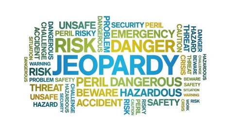 Jeopardy animated word cloud,animation t... | Stock Video | Pond5