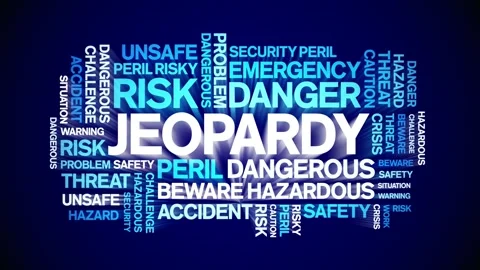 Jeopardy animated word cloud,animation t... | Stock Video | Pond5