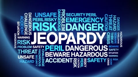 Jeopardy animated word cloud,animation t... | Stock Video | Pond5