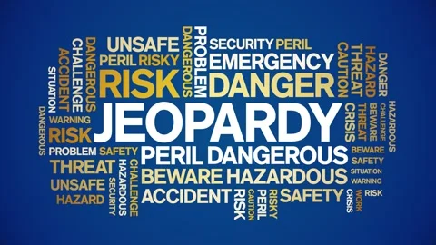 Jeopardy animated word cloud,animation t... | Stock Video | Pond5