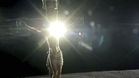 Jesus Christ On The Cross Stock Footage ~ Royalty Free Stock Videos | Pond5