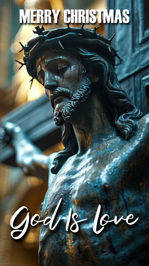 Jesus Christ Quote In Typography Text An... | Stock Video | Pond5