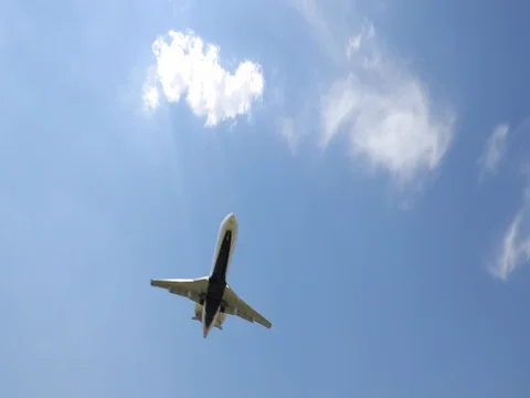 Airplanes Flying Stock Footage ~ Royalty Free Stock Videos | Pond5