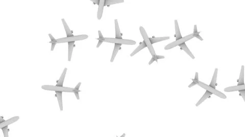 Airplane Animation Stock Video Footage | Royalty Free Airplane ...