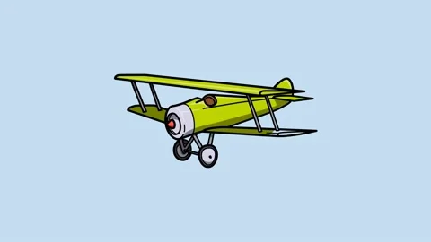 Propeller Airplane 3D Animation Stock Footage ~ Royalty Free Stock ...