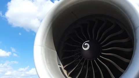 Jet Engine Sky Stock Footage ~ Royalty Free Stock Videos | Pond5
