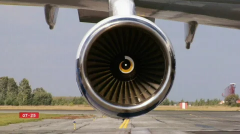 Jet Engine Stock Footage ~ Royalty Free Stock Videos | Pond5