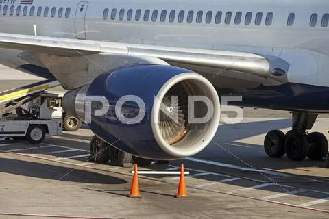 Photograph: JFK Airport aircraft engine ramp 9193.jpg #11439972