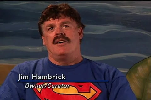 Jim Hambrick talks about his superman co... | Stock Video | Pond5