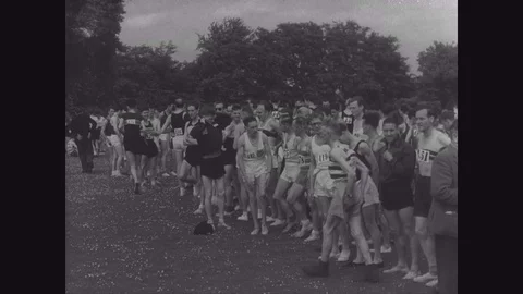 JIM PETERS BREAKS OWN MARATHON RECORD Br... | Stock Video | Pond5