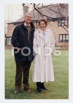 Photograph: John Major - Norma Major - Prime Minister - 1992 John And ...