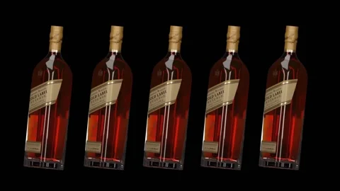 Johnnie Walker Gold Label Reserve. Anima... | Stock Video | Pond5