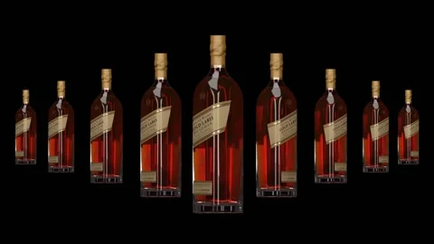 Johnnie Walker Gold Label Reserve. Anima... | Stock Video | Pond5