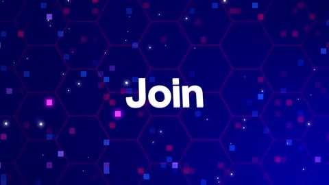 Join text animation with background | Stock Video | Pond5