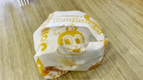 Jollibee Cheese Yumburger | Stock Video | Pond5