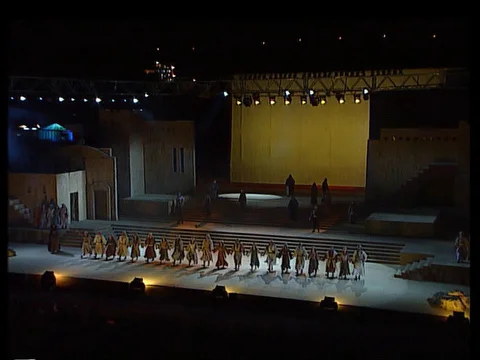 JORDAN: HISTORICAL MUSICAL ARAB EPIC "AB... | Stock Video | Pond5
