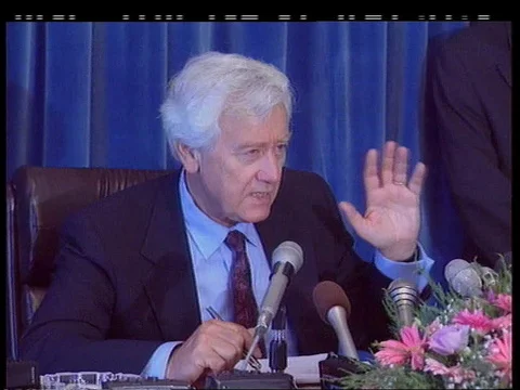 JORDAN: UNITED NATIONS (U.N.) OFFICIAL I... | Stock Video | Pond5