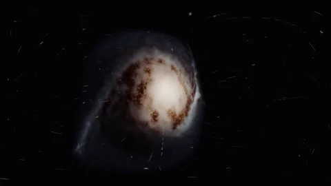 Journey into the Largest Spiral Galaxy t... | Stock Video | Pond5