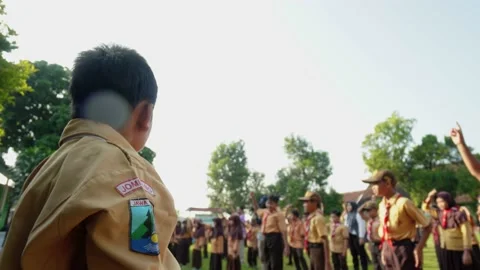 The joy of elementary school children wh... | Stock Video | Pond5