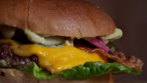 Cheeseburger Stock Footage ~ Royalty Free Stock Videos | Pond5
