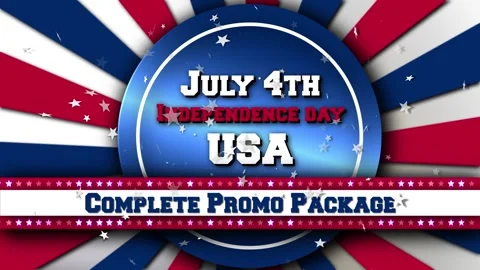 After Effects: July 4th US Patriotic Promo Package #277272454