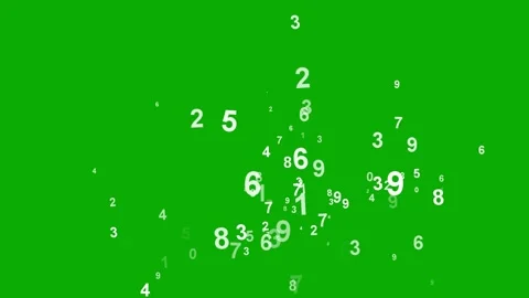 Green Numbers Stock Videos – Royalty-Free HD & 4K Videos | Pond5