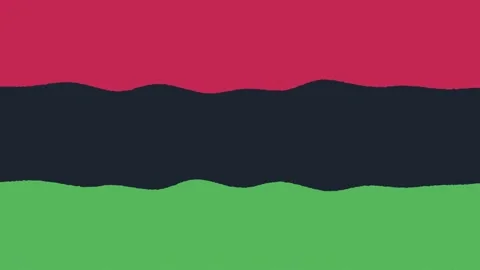 Juneteenth June 19th Cartoon Flag Animat... | Stock Video | Pond5